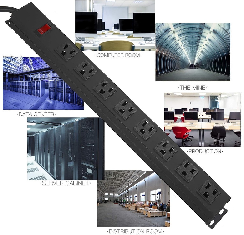 PDU POWER DISTRIBUTION UNITS 8 PORTS | sikatechsl.com